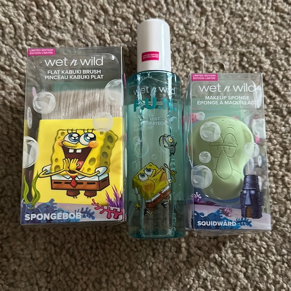wet n wild | Makeup | Spongebob Wet N Wild Set | Poshmark